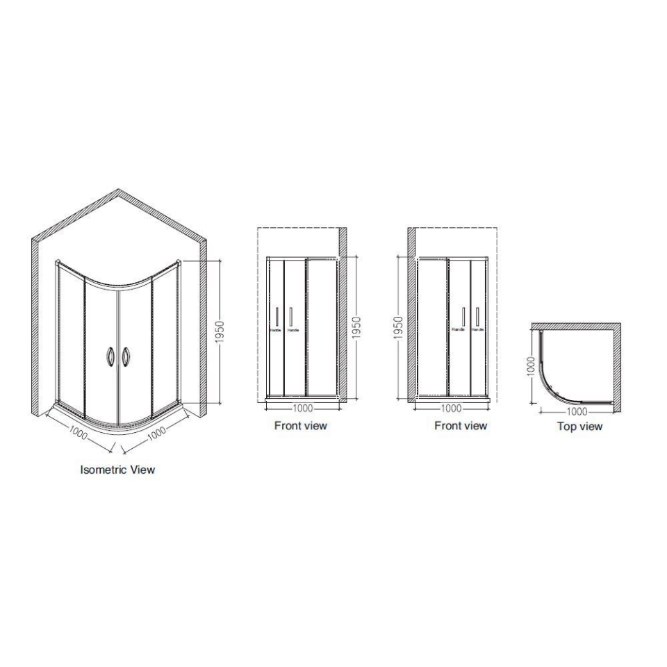 Jaquar Shower Enclosures, Framed, Delta Price | Jaquar UAE