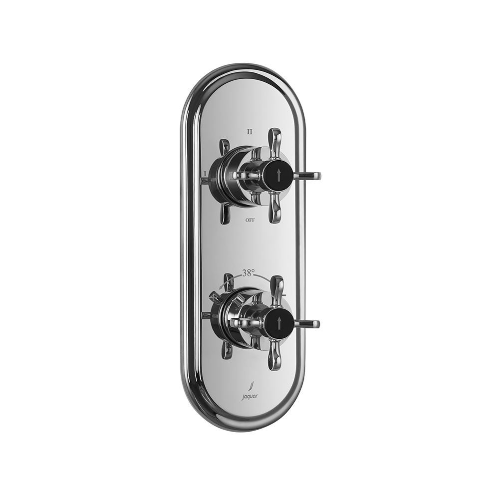 Aquamax Exposed Part Kit of Thermostatic Shower Mixer with 3-way ...